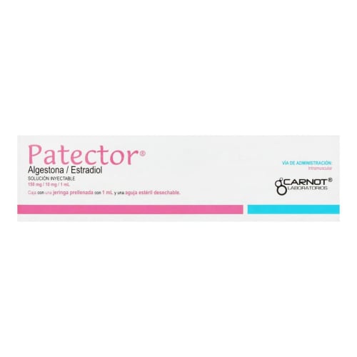 Compra Patector algestona, estradiol 150/10 mg solución inyectable 1 ml ...