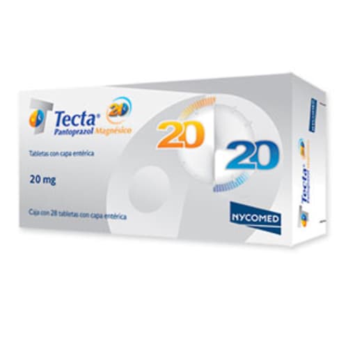 Comprar Tecta 20 mg. oral 28 tabletas - Prixz