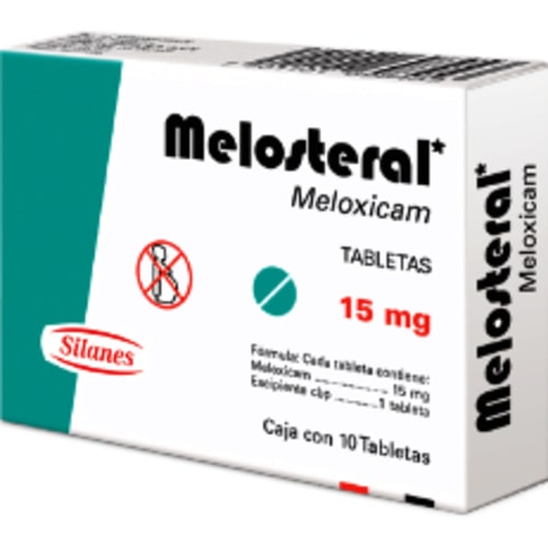 Comprar Melosteral meloxicam 15 mg con 10 tabletas - Prixz