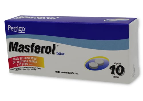 Comprar Masferol 10 tabletas - Prixz | Farmacia a Domicilio
