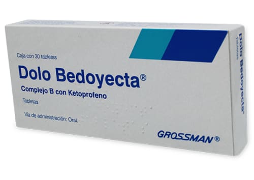 Comprar Dolo bedoyecta complejo b, ketoprofeno 30 tabletas - Prixz