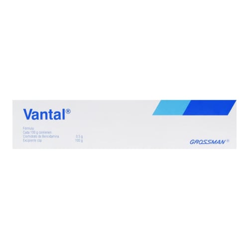 Compra Vantal bencidamina 0.5 g pasta dental tubo 60 gr en Prixz