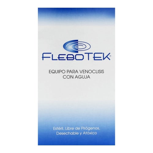 Comprar Flebotek bayoneta con aguja para venoclisis con 1 pieza - Prixz