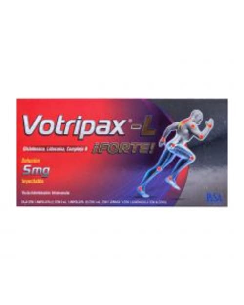 Compra Votripax l diclofenaco, lidocaína, complejo b 75/20/205 mg con 1 ...