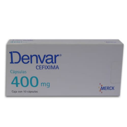 Comprar Denvar cefixima 400 mg con 10 cápsulas - Prixz