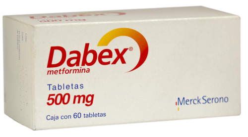 Compra Dabex metformina 500 mg con 60 tabletas en Prixz