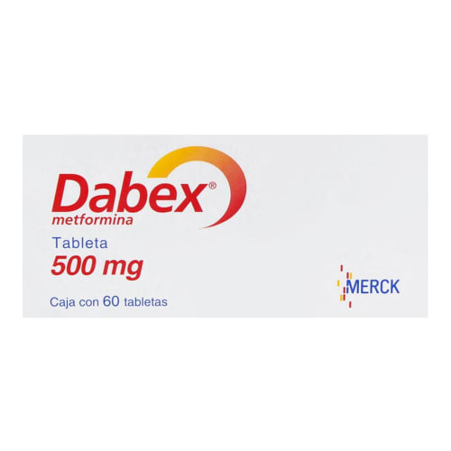 Compra Dabex metformina 500 mg con 60 tabletas en Prixz