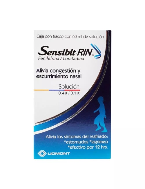 Compra Sensibit rin fenilefrina, loratadina 0.4/0.1 g con 60 ml de ...