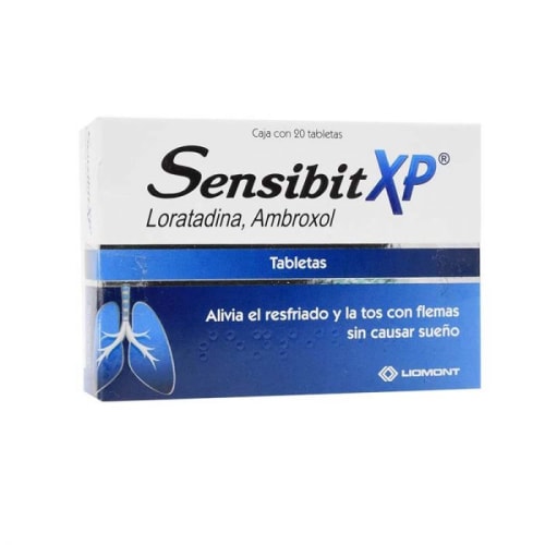Compra Sensibit xp loratadina, ambroxol 5/30 mg con 20 tabletas en Prixz