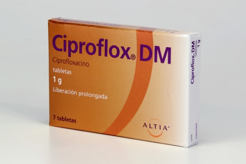 Compra Ciproflox dm ciprofloxacino 1 g con 7 tabletas en Prixz