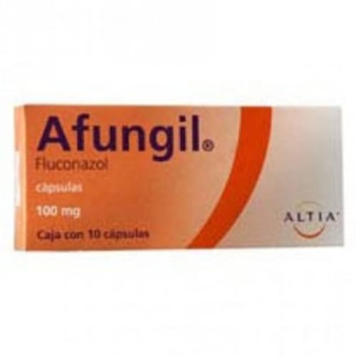 Compra Afungil fluconazol 100 mg con 10 cápsulas en Prixz