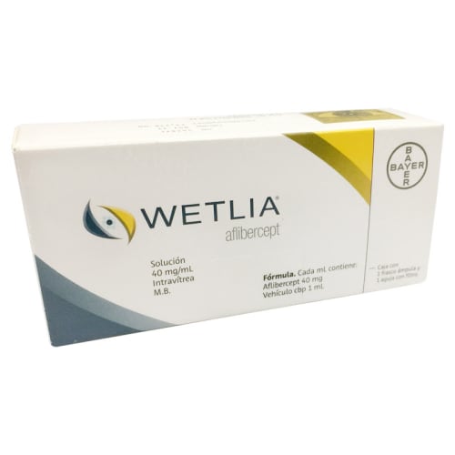Compra Wetlia aflibercept 40 mg con 1 solución inyectable en Prixz