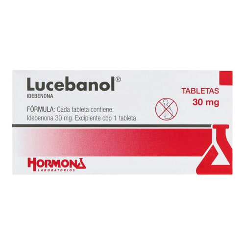Compra Lucebanol idebenona 30 mg con 30 tabletas en Prixz
