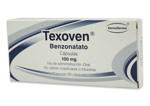 Compra Texoven benzonatato 100 mg con 20 cápsulas en Prixz
