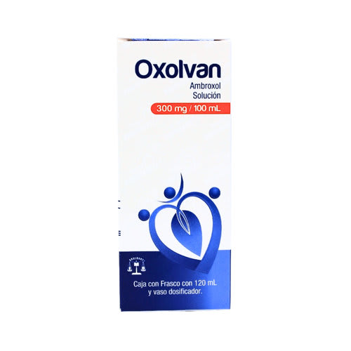 Compra Oxolvan ambroxol 300 mg con 120 ml de solución en Prixz