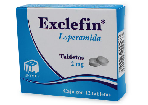 Compra Exclefin loperamida 2 mg con 12 tabletas en Prixz
