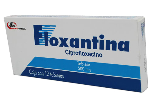 Compra Floxantina ciprofloxacino 500 mg con 12 tabletas en Prixz