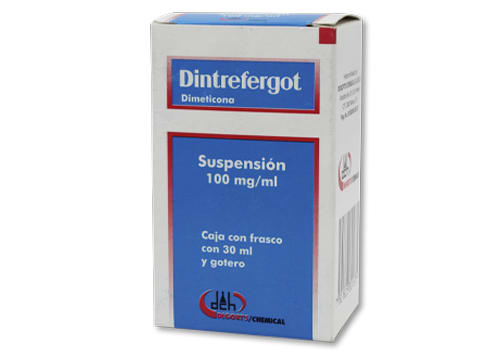 Compra Dintrefergot dimeticona 100 mg suspensión frasco gotero 30 ml en ...