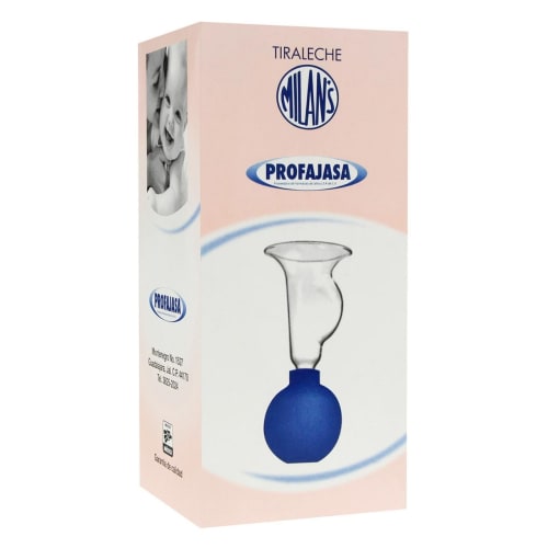 Tiraleche milan's profajasa de vidrio 1pz – Prixz | Farmacia a Domicilio