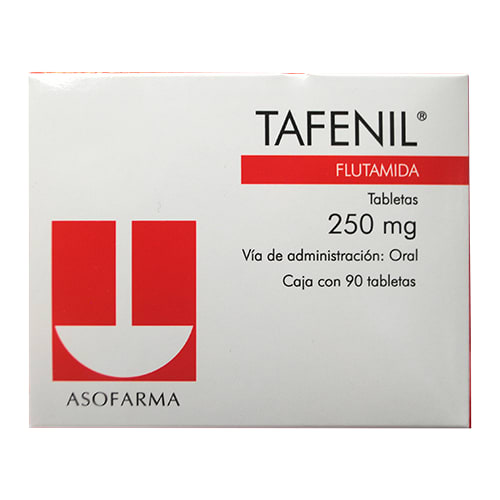 Compra Tafenil flutamida 250 mg con 90 tabletas en Prixz