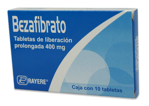 Comprar Bezafibrato 400 mg con 10 tabletas - Prixz