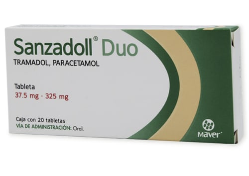 Compra Sanzadoll duo tramadol, paracetamol 37.5/325 mg con 20 tabletas ...