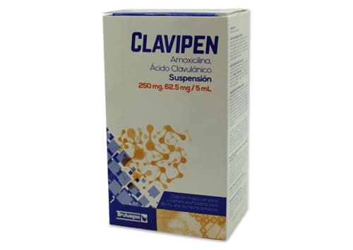 Comprar Clavipen amoxicilina 250 mg ácido clavulánico 62.5 con 1 ...