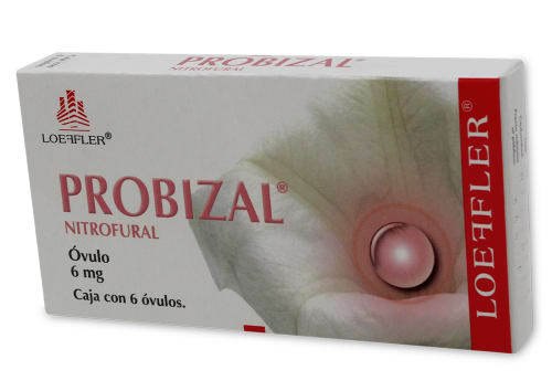 Compra Probizal nitrofural 6 mg con 6 óvulos en Prixz