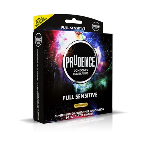 Comprar Prudence preservativos full sensitive 20 piezas blíster - Prixz