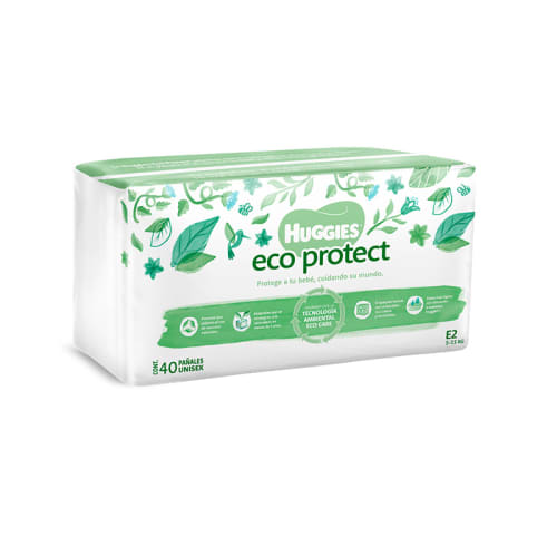 Compra Huggies eco protect e2 con 40 en Prixz