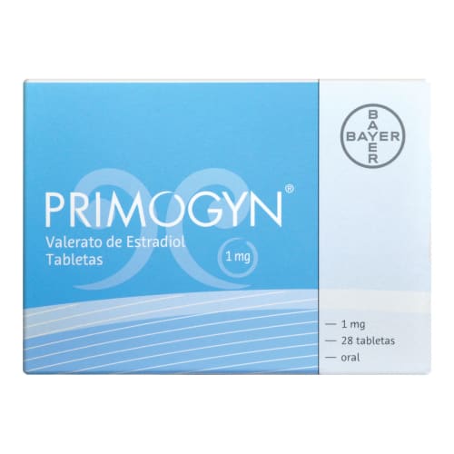 Compra Primogyn estradiol 1 mg con 28 tabletas en Prixz