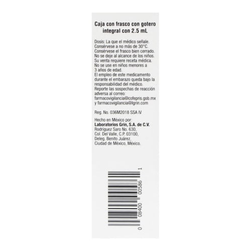 Compra Imbalza olopatadina 2 mg frasco con 2.5 ml de solución en Prixz