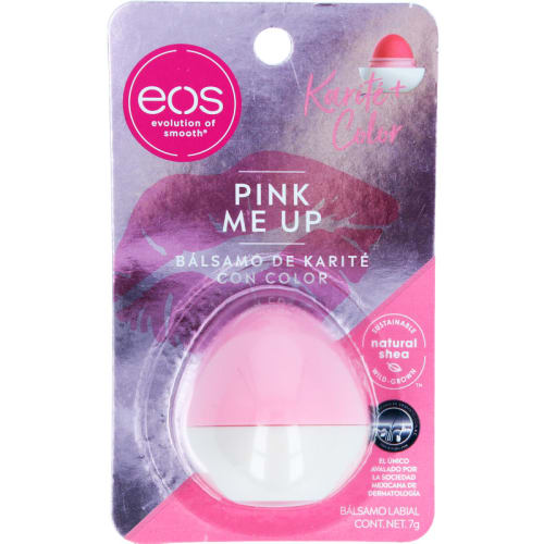 Comprar Eos pink me up bálsamo de karité con color rosa 7 g blíster - Prixz