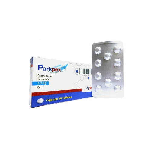 Compra Parkpex pramipexol 1 mg con 30 tabletas en Prixz