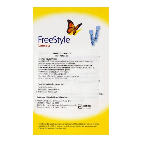 Compra Freestyle lancetas calibre 28 con 100 piezas en Prixz