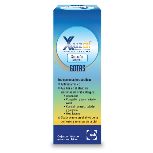 Comprar Komzimba levocetirizina 5 mg con 10 tabletas - Prixz