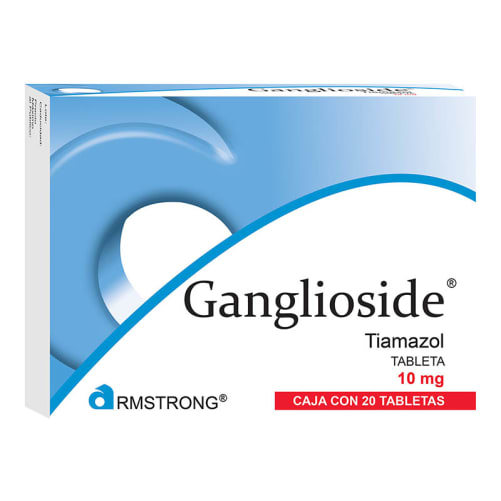 Compra Ganglioside tiamazol 10 mg con 20 tabletas en Prixz