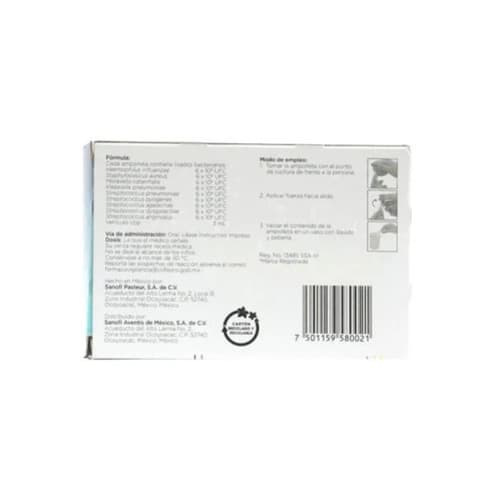 Pulmonarom lisados bacterianos 20 ampolletas 3 ml – Prixz | Farmacia a ...
