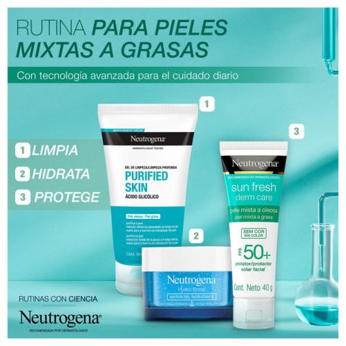 Compra Neutrogena purified skin gel limpiador facial 150 g en Prixz