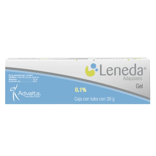 Compra Leneda adapaleno 0.1 % con 30 g de gel en Prixz