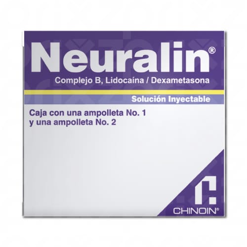 7501088505126 UPC Neuralin ( Complejo B. lidocaina. dexametasona) Sol ...