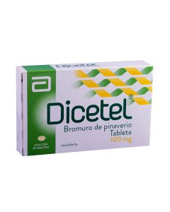 Comprar Dicetel 100 mg oral 28 tabletas - Farmacia Prixz
