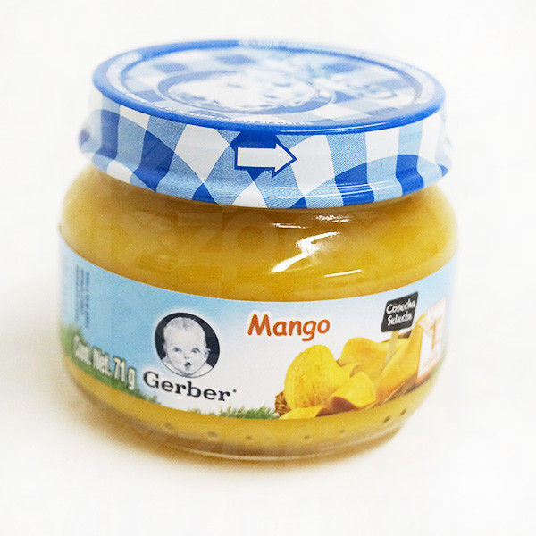 GERBER ETAPA 1 MANGO PAPILLA 1 FRASCO 71 GR - Smart Club