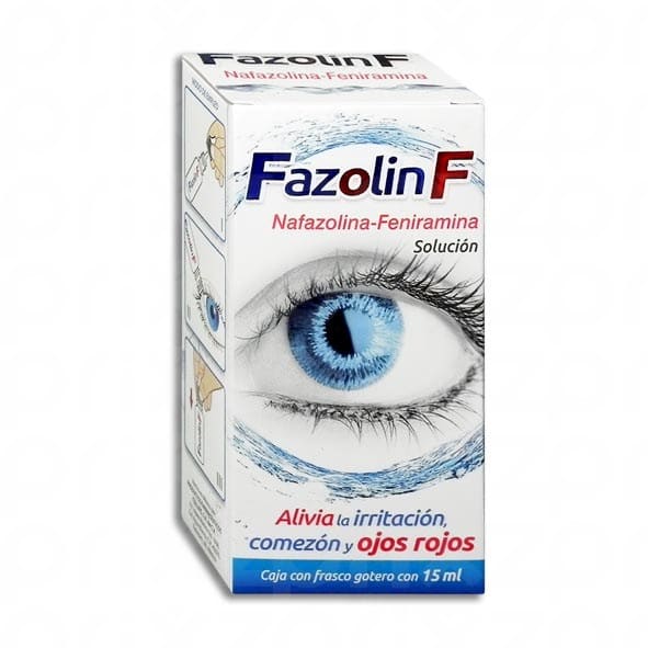 FAZOLIN F 3 / 0.16 MG 1 FRASCO GOTAS 15 ML - Smart Club