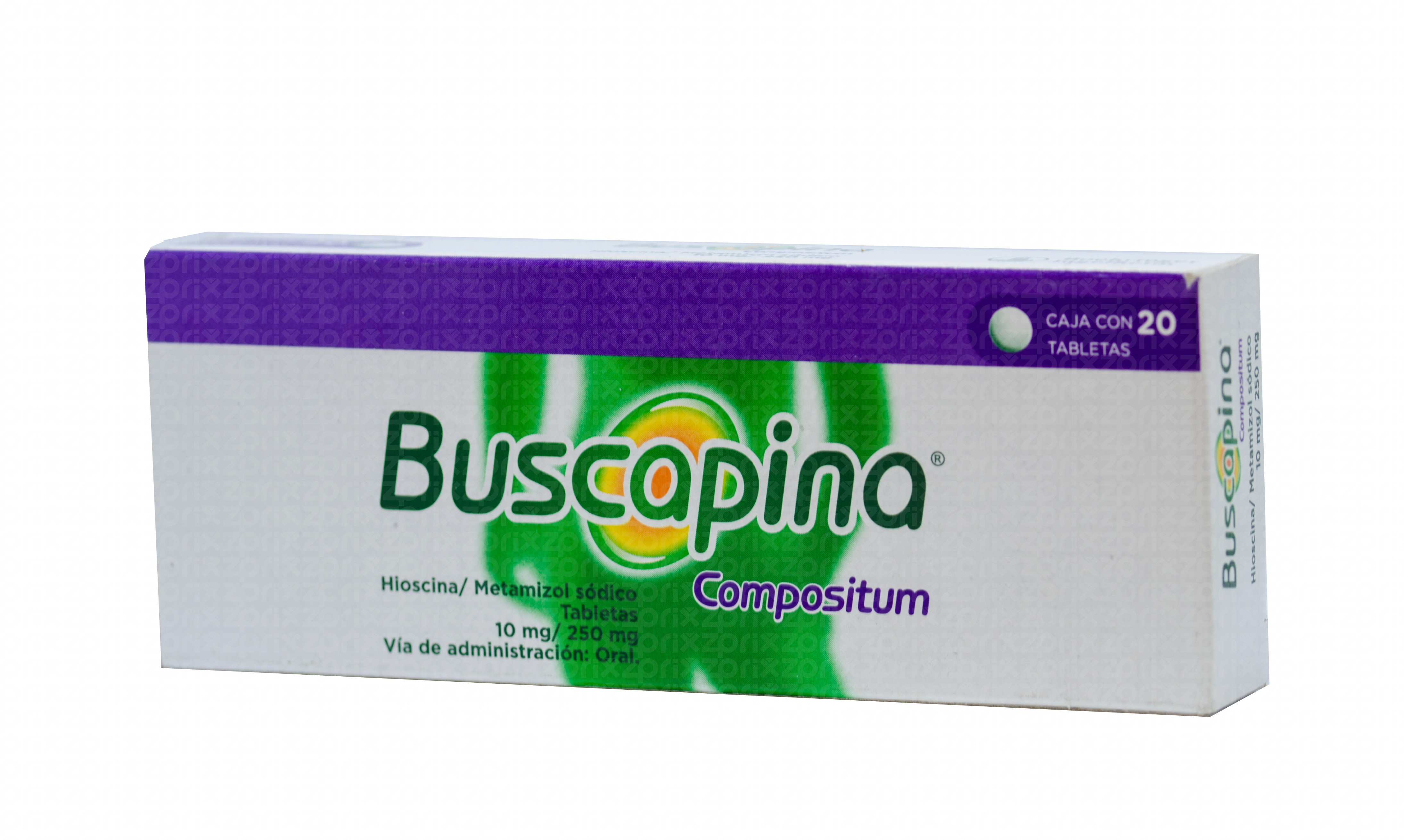 Buscapina Compuesta 10/250 mg oral 20 grageas - Smart Club