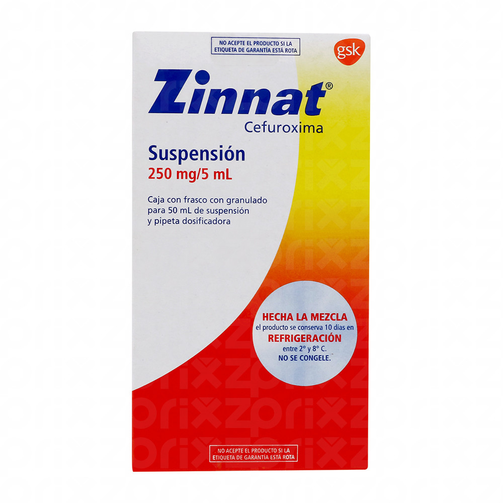Zinnat 250 Mg. Oral 50 Ml. Suspension - Smart Club