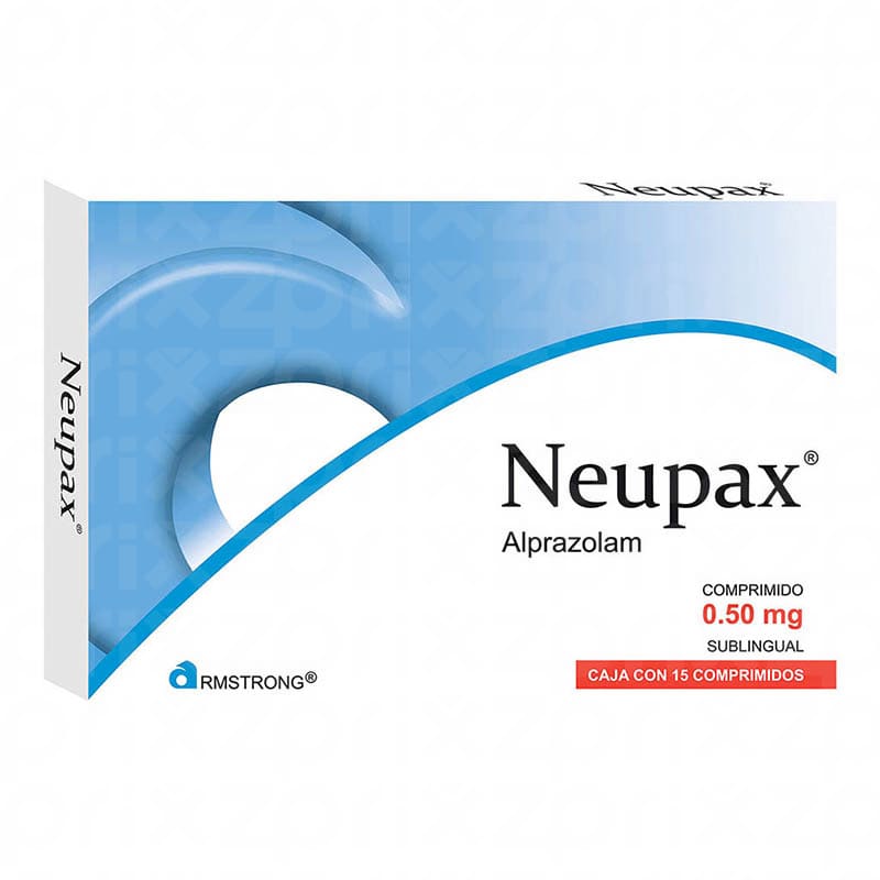 Neupax alprazolam precio — no se necesita rx en línea