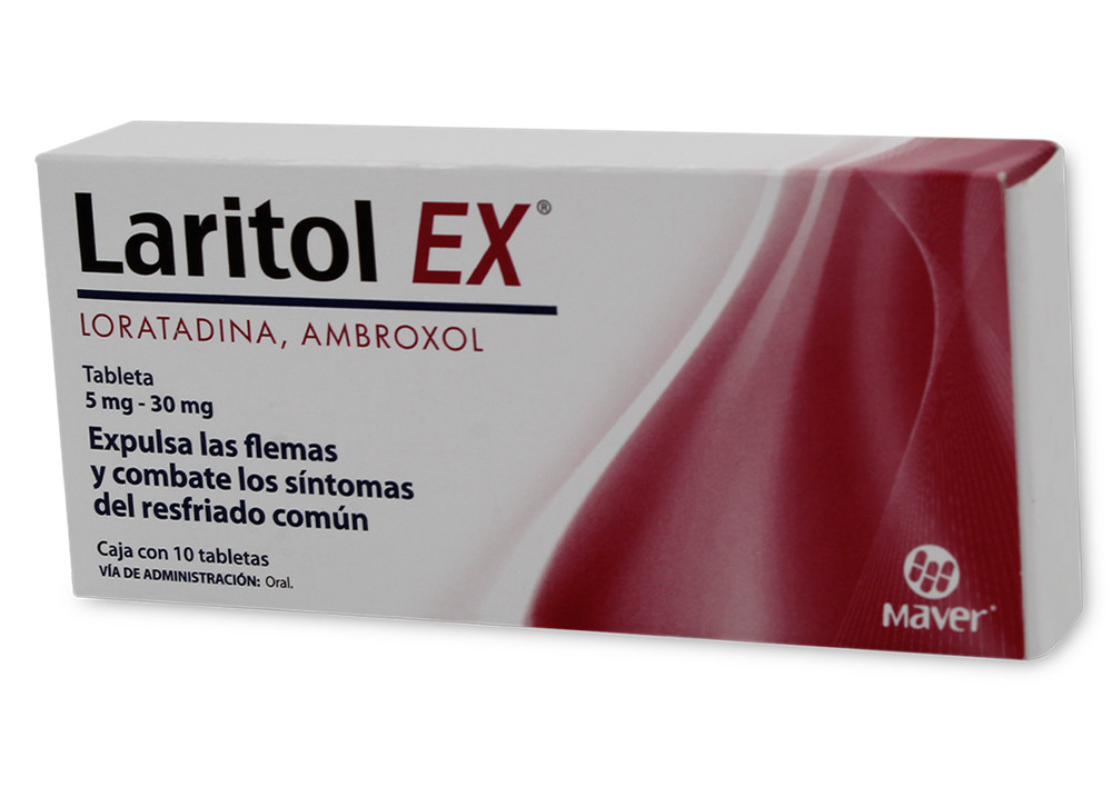 LARITOL EX 10 TAB 30/5 MG - Smart Club