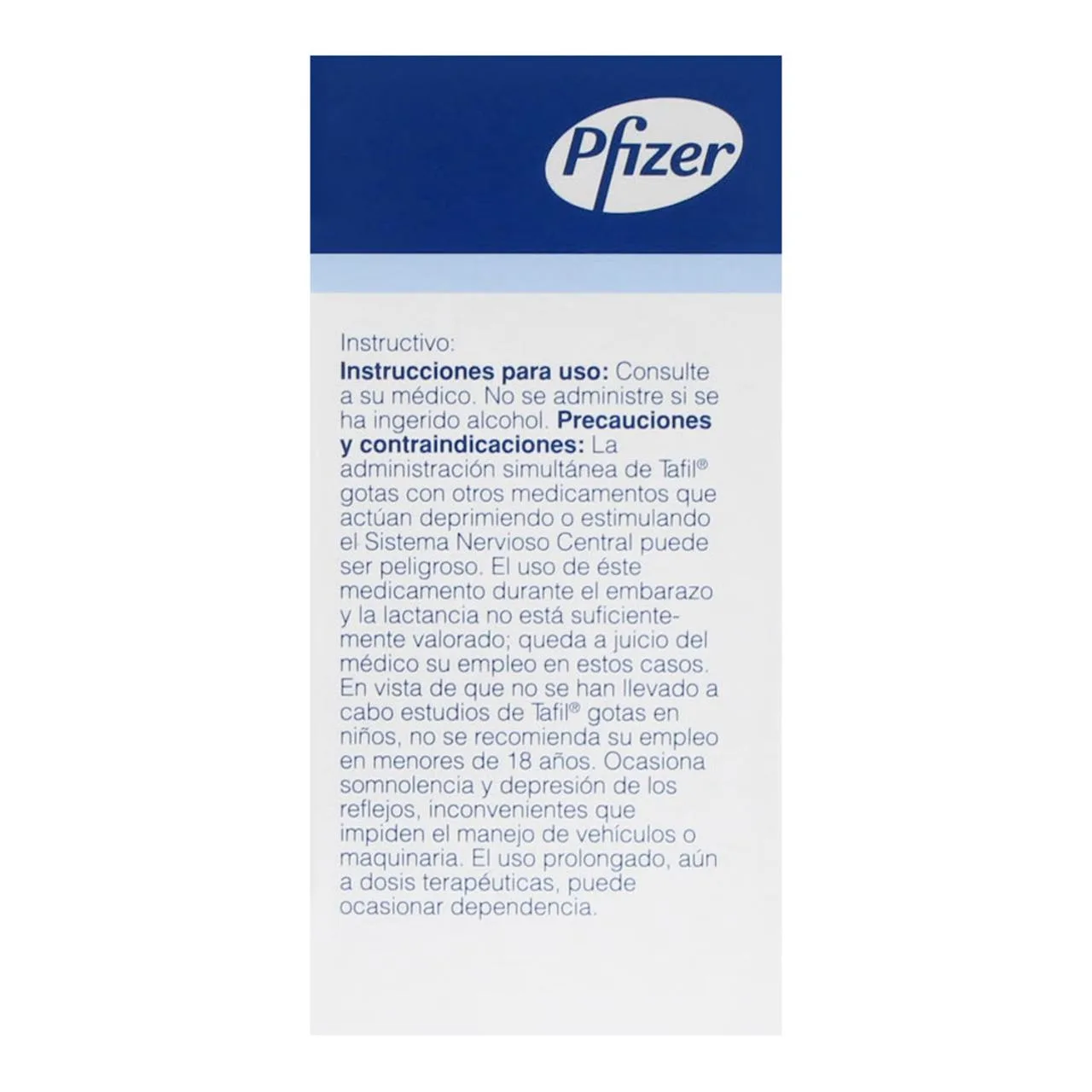 Tafil 0.75 Mg Solución Con 20 Ml Gotas - Compra en Prixz