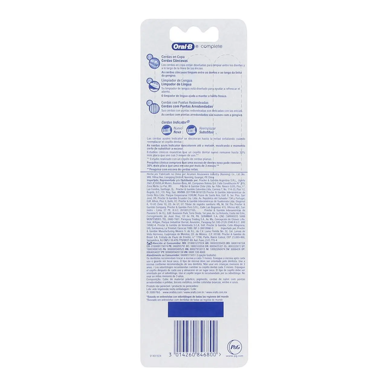 Oral-B Complete Cepillo Dental 40 Suave Con 3 Piezas - Compra en Prixz